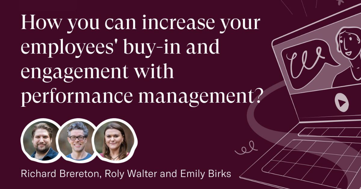 Appraisd Community Webinar Performance management employee buy-in