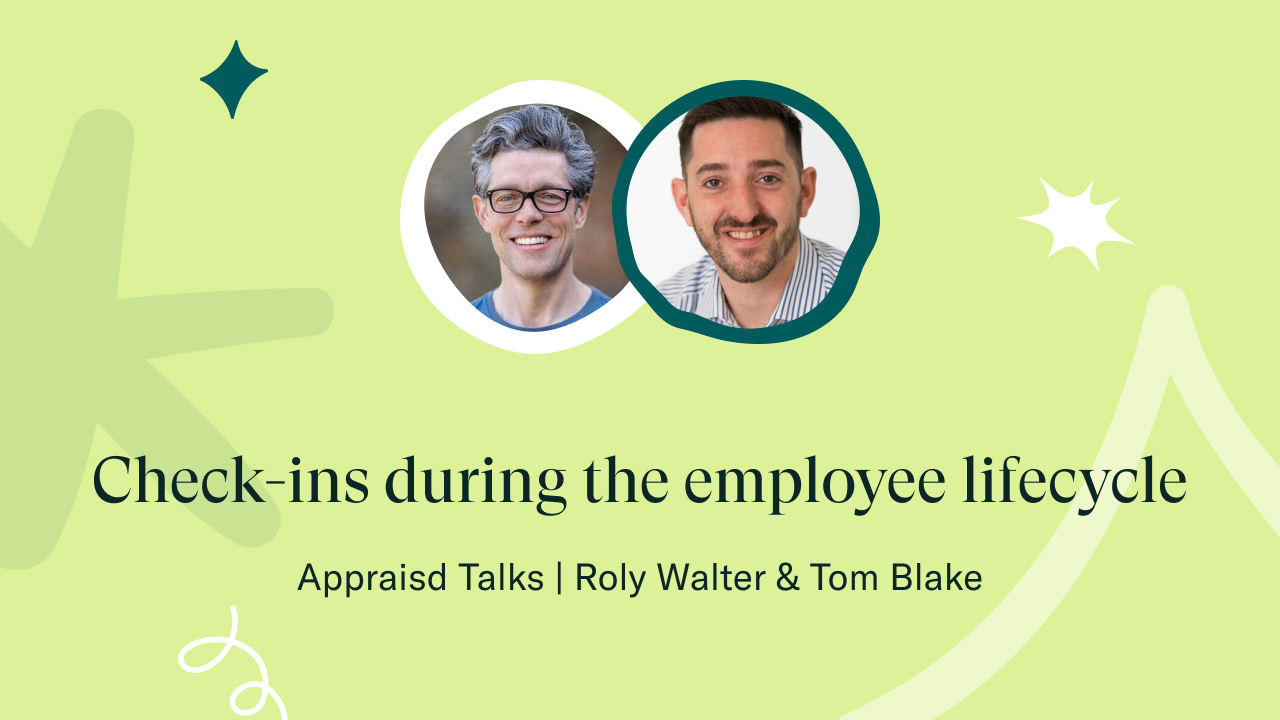 Importance of Check-ins throughout the employee lifecycle