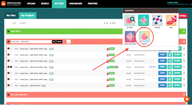 Magic OS: STL Fixer for 3D Models | 3DPrinterOS
