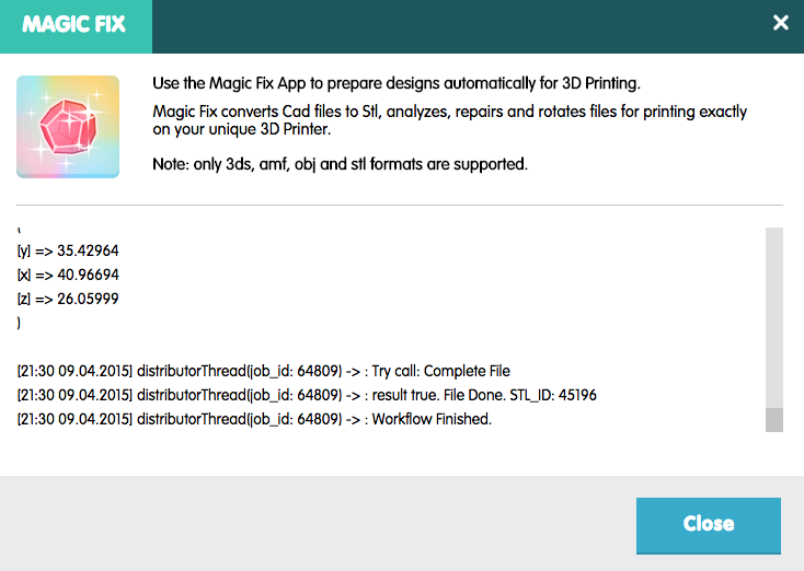 Magic OS: STL Fixer for 3D Models | 3DPrinterOS