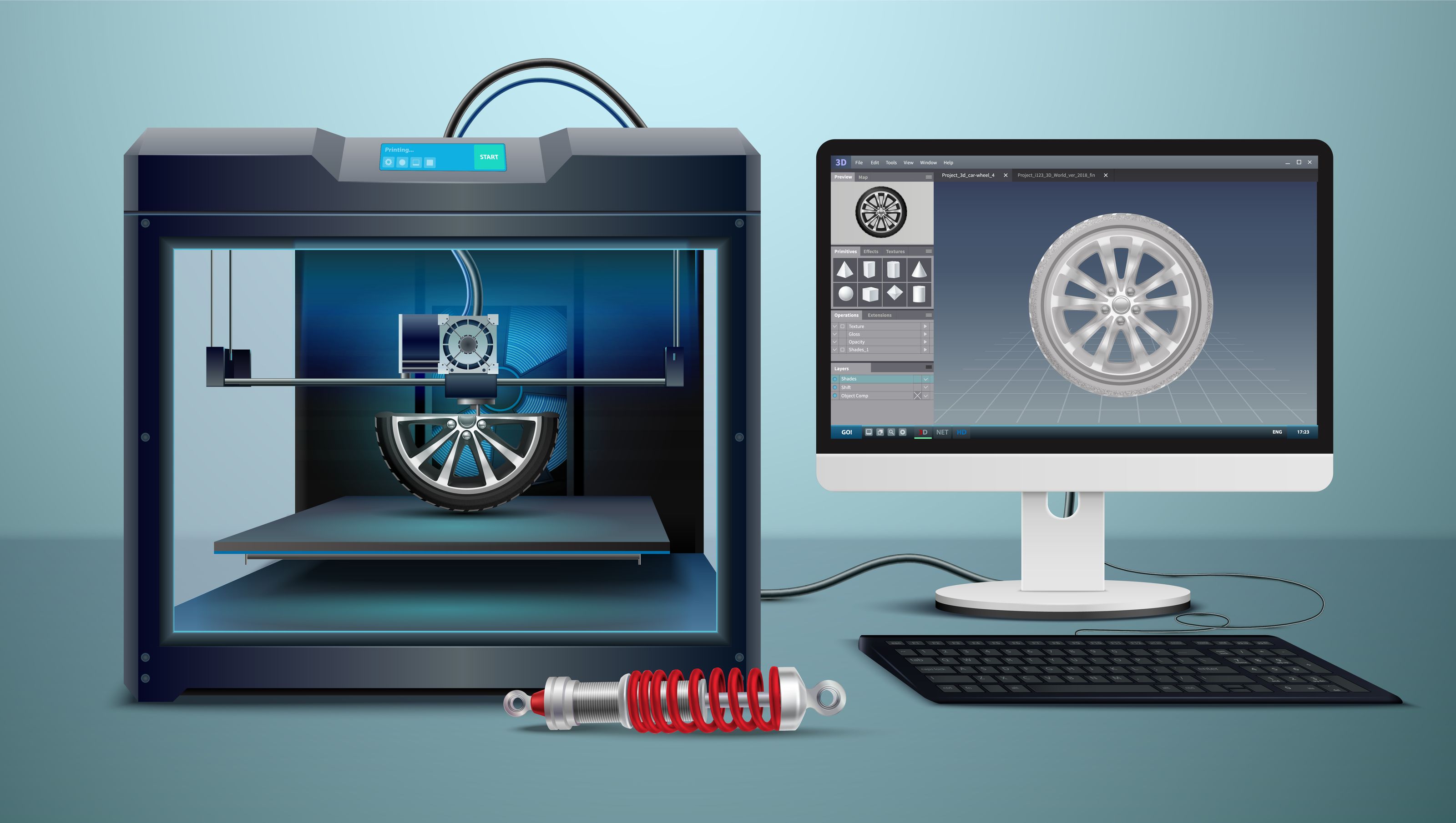 Cloud Slicing Software for Additive Manufacturing | 3DPrinterOS