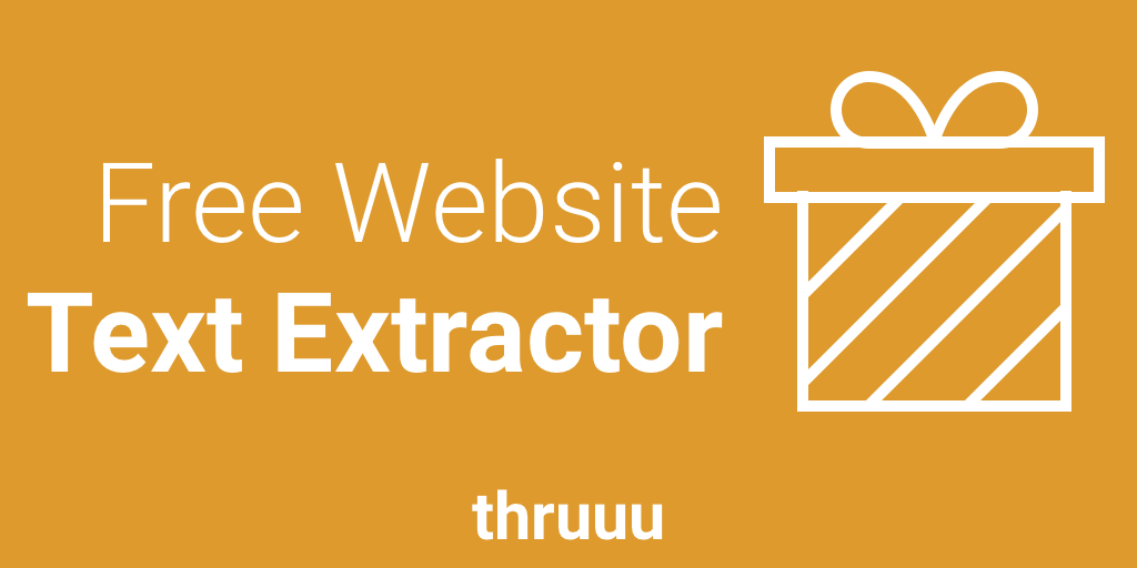 Extract Website Text Easily with our Free Tool