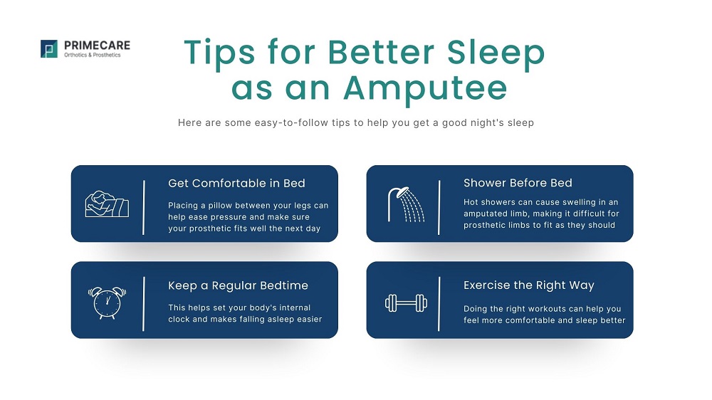 Can You Sleep with a Prosthetic Leg on?