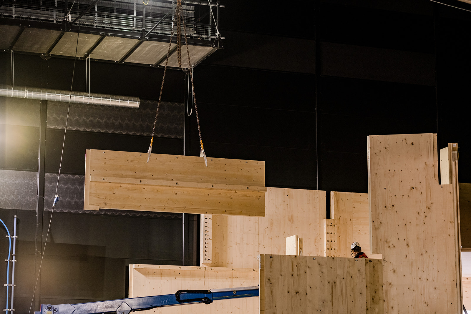 Xylotek - Demountable CLT theatre structure Demountable Auditorium ...