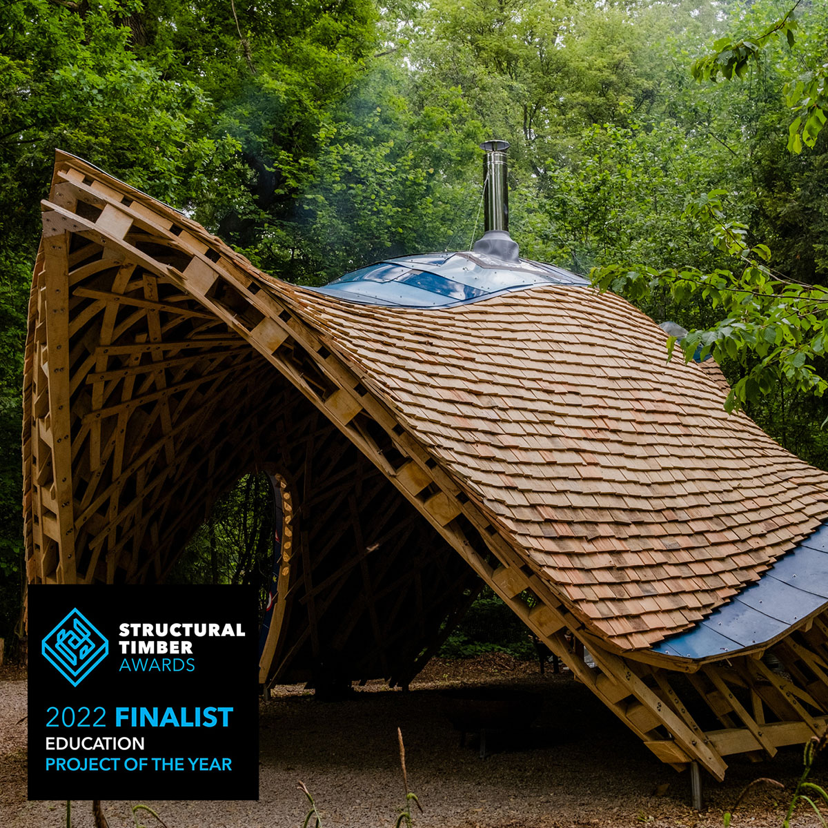 Structural Timber Awards - Westonbirt shortlisted by Ellen Oliver
