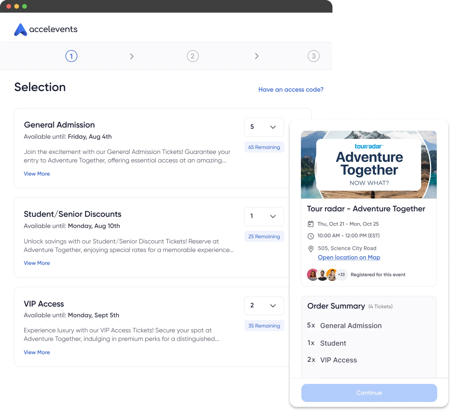 Event Registration I Accelevents Event Platform