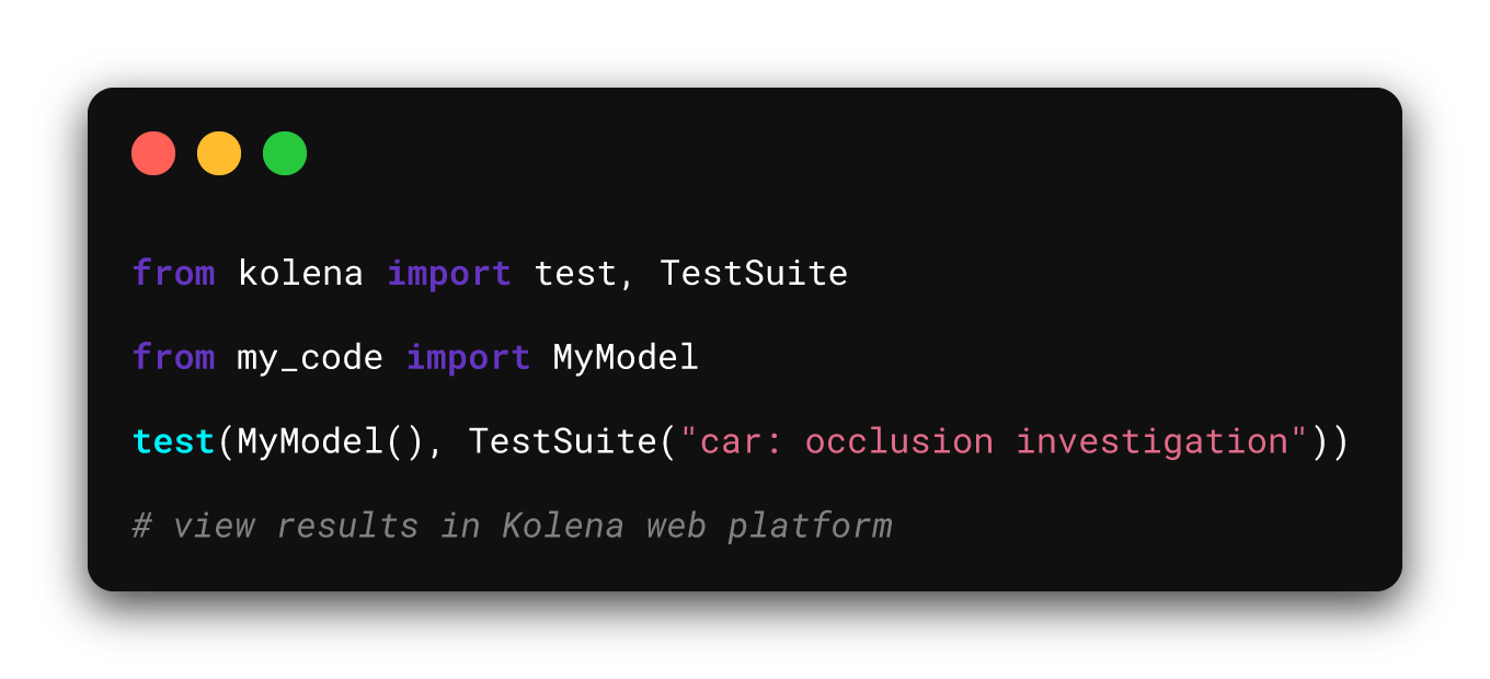 Kolena | ML Testing Platform for Rigorous Model Validation