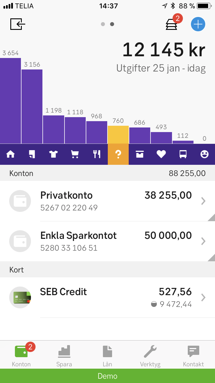Yepstr support - Ungdom: SEB - App