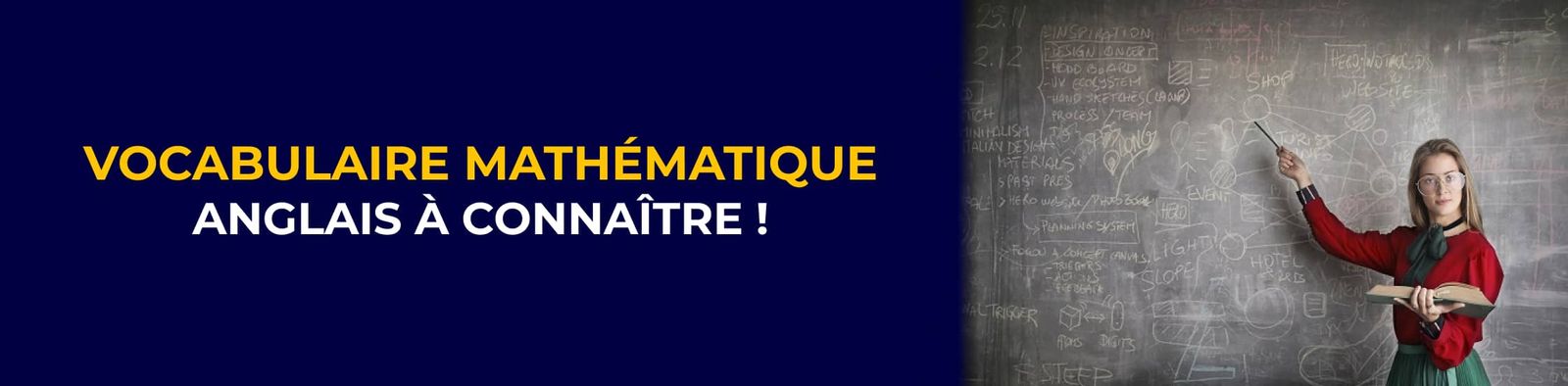 Le Vocabulaire Mathématique Anglais à Connaître Absolument