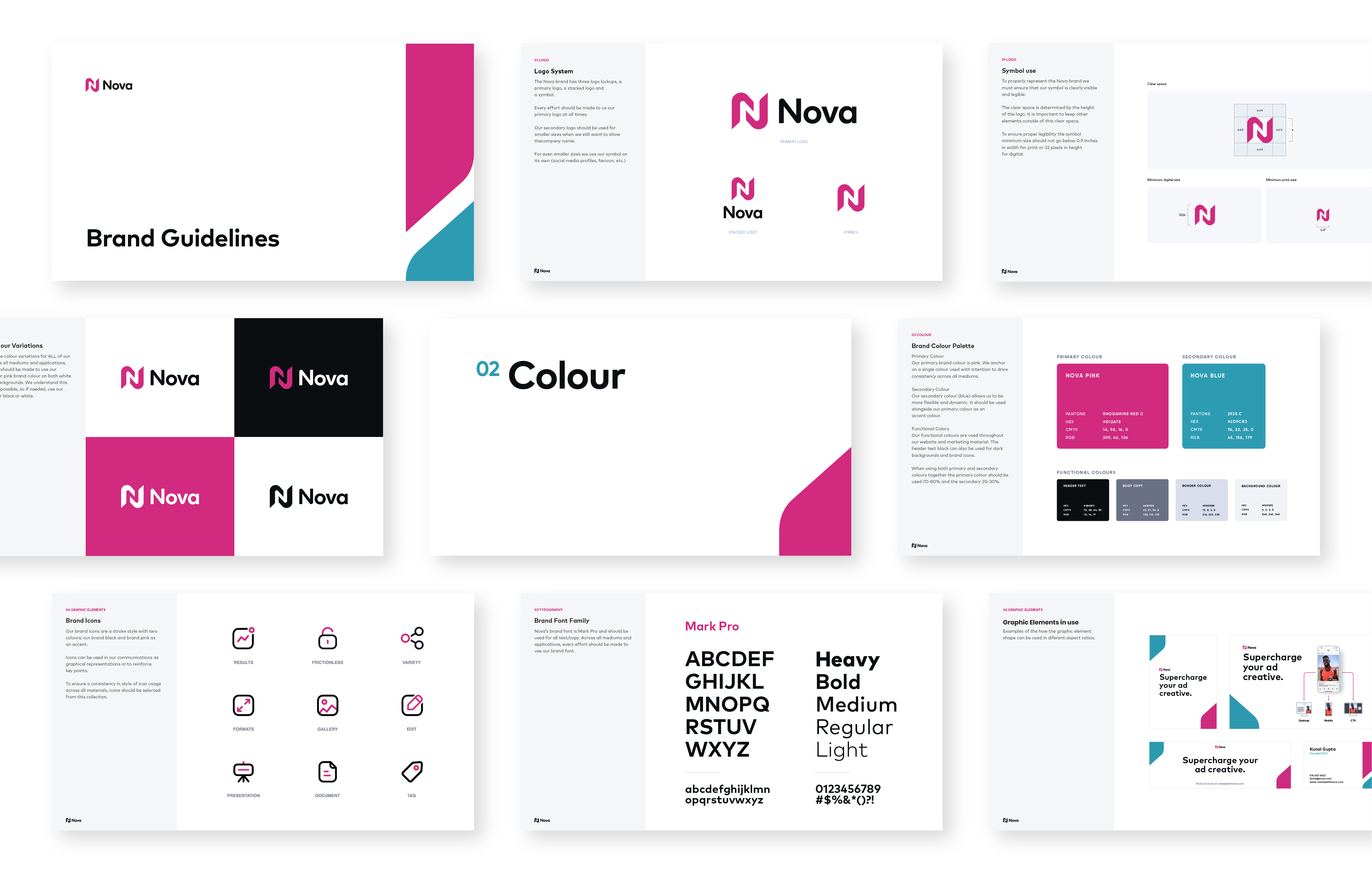 Nova Rebrand | Kaejon Misuraca - Freelance Brand Designer