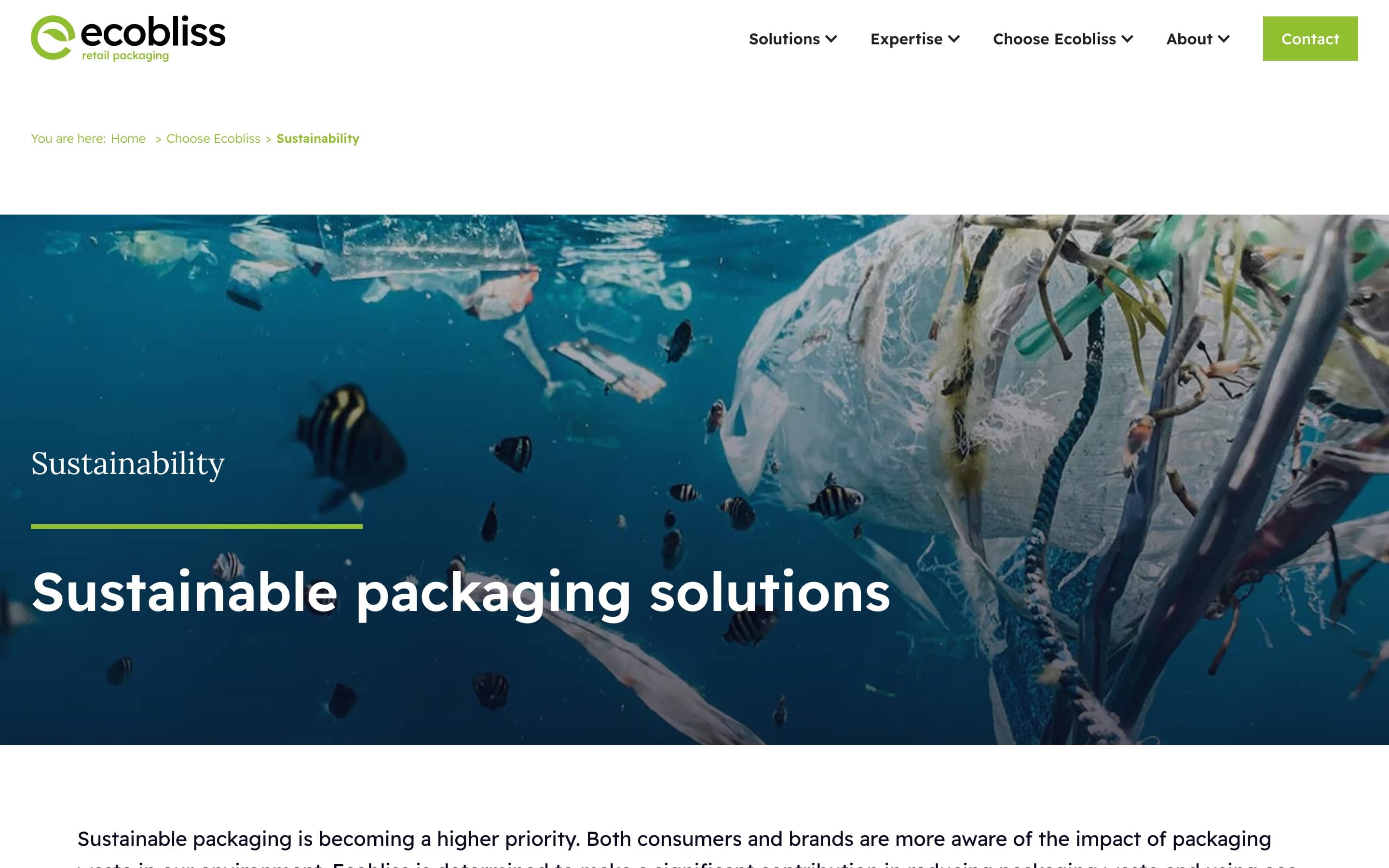 Sustainability | Ecobliss Retail Packaging