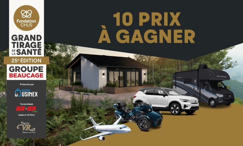 Fondation du CHUS | Le Grand tirage de la santé | Groupe Beaucage ...