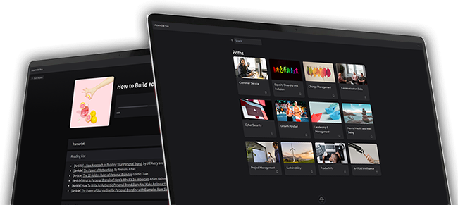Assemble You - Podcast-Style Courses