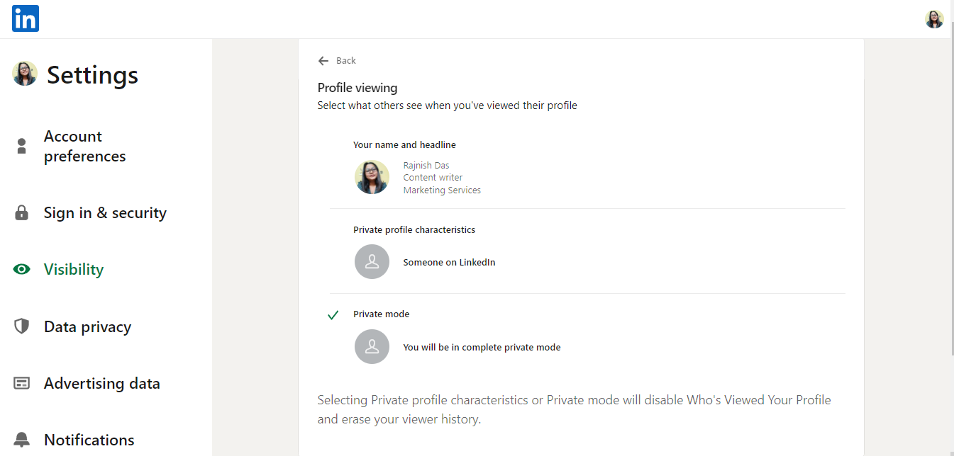 Browsing LinkedIn Profiles in Private Mode: A Guide
