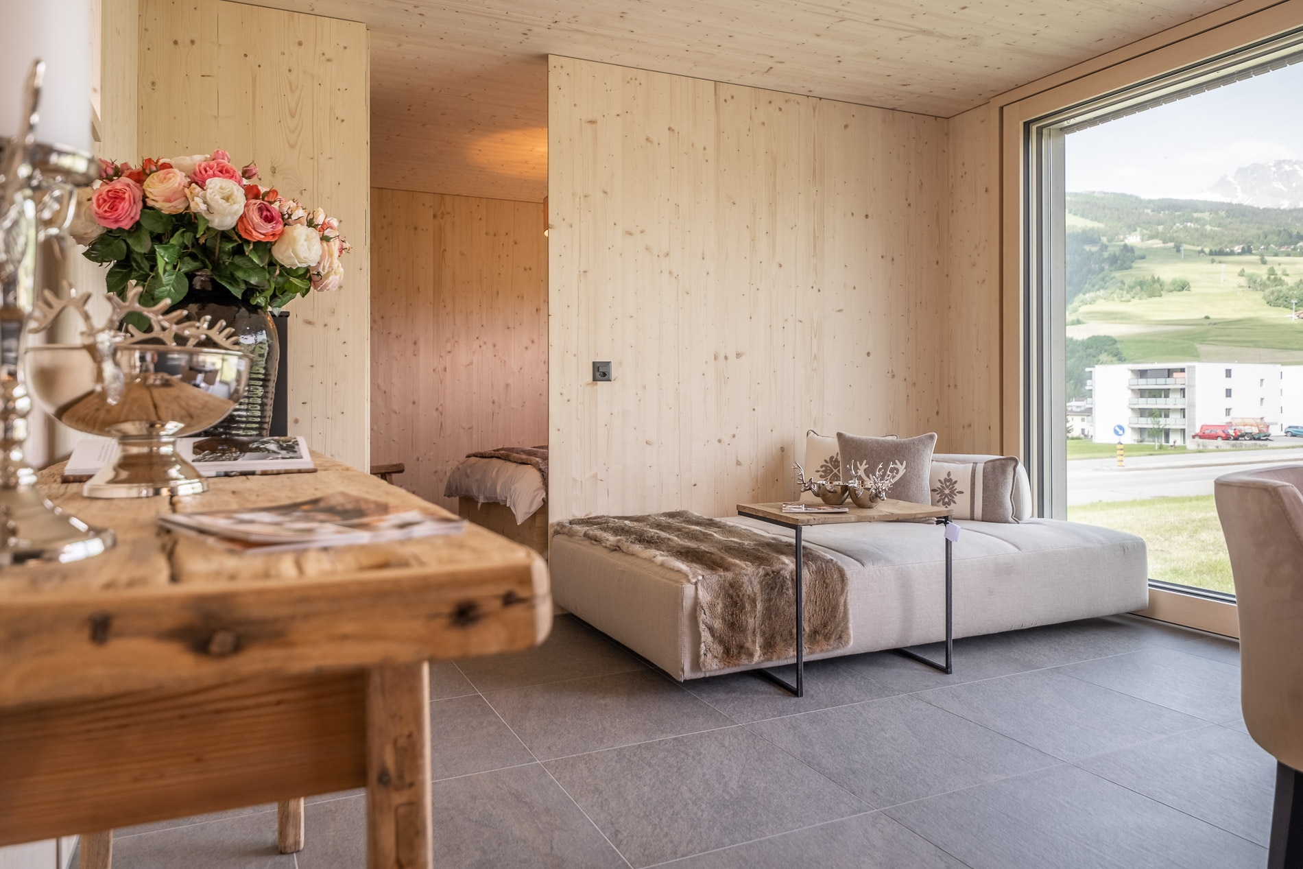 Muster QUADRIN Uffer Areal Savognin GR