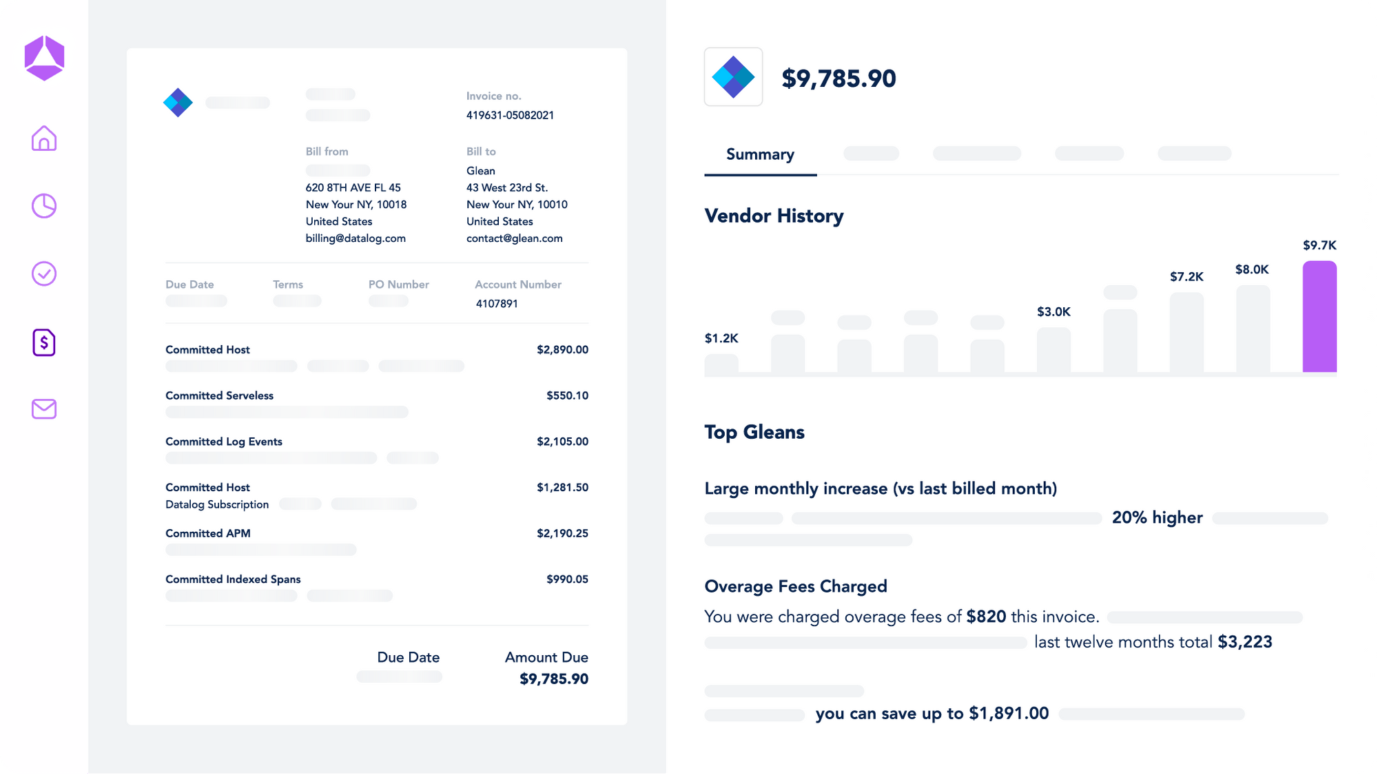 Glean.ai | Accounts Payable Spend Intelligence