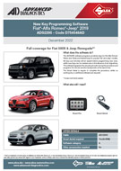 New Key Programming Software Fiat*-Alfa Romeo*-Jeep* 2019 | AD NEWS