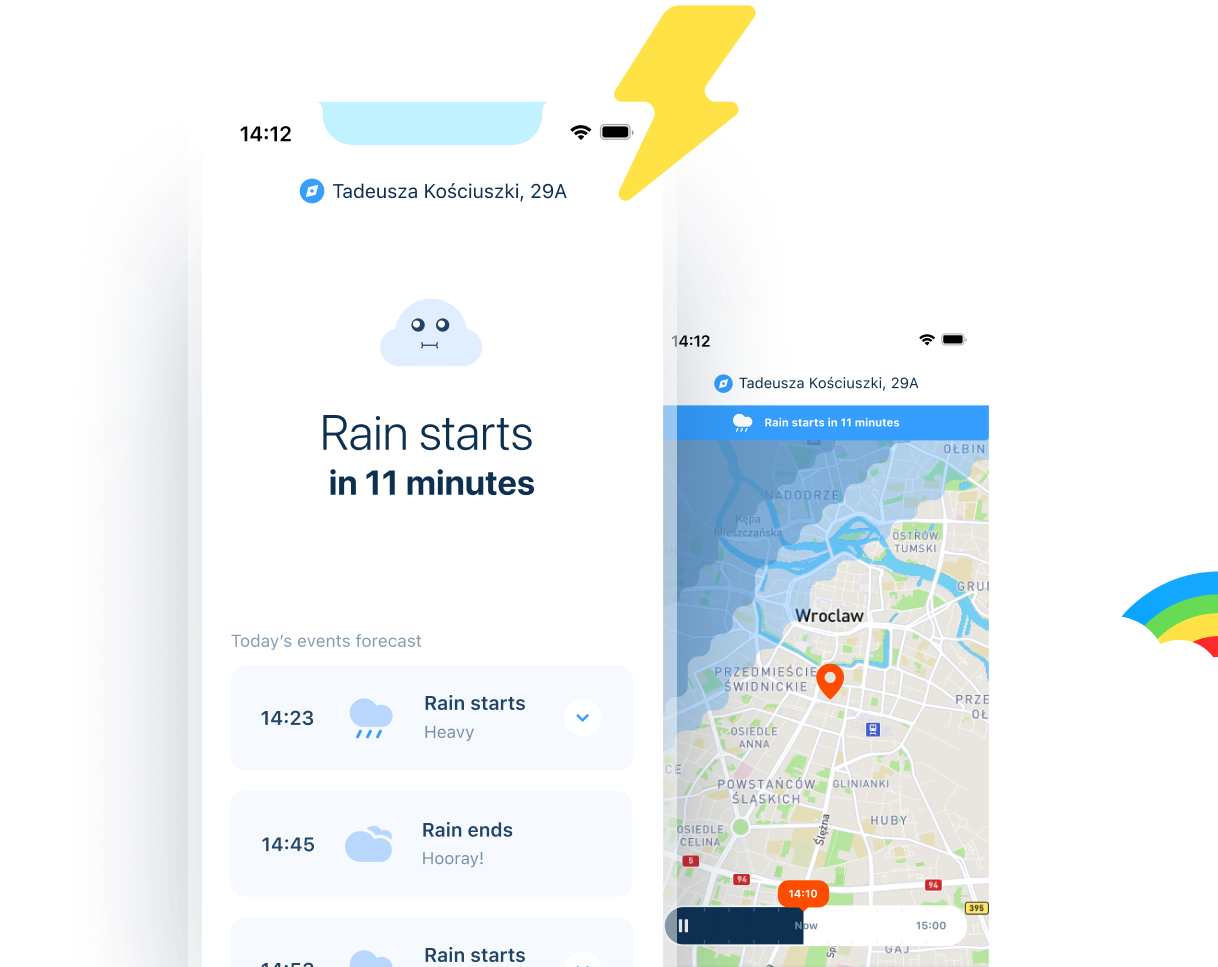 Rainbow Weather: AI Forecast, Local Radar, Hurricane Tracker