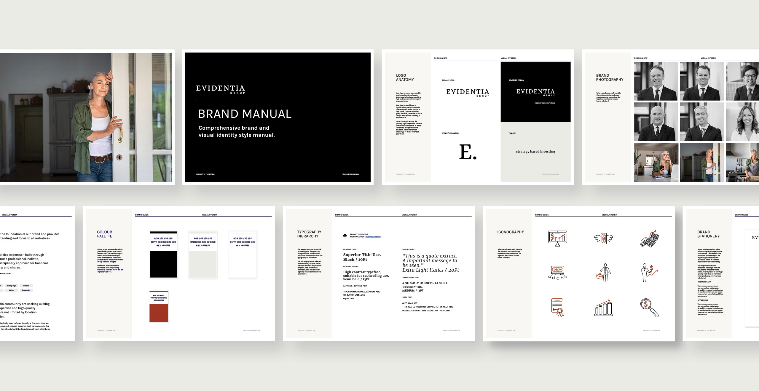 Evidentia | Branding Design Case Study | The Creative Noise
