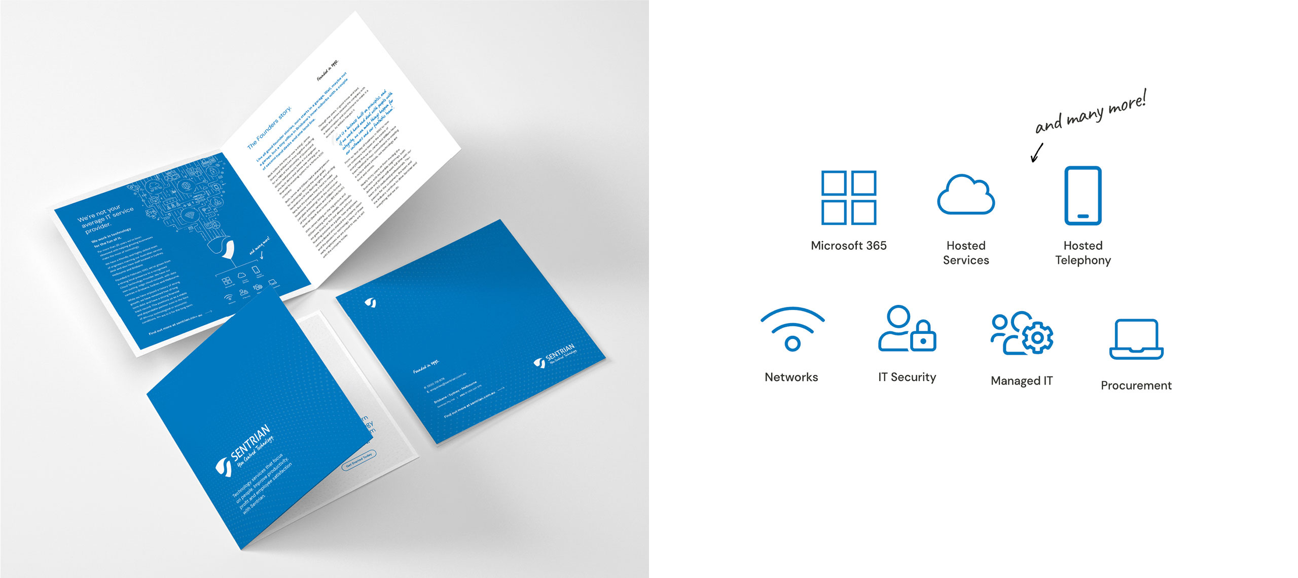 Sentrian | Branding Design Case Study | The Creative Noise