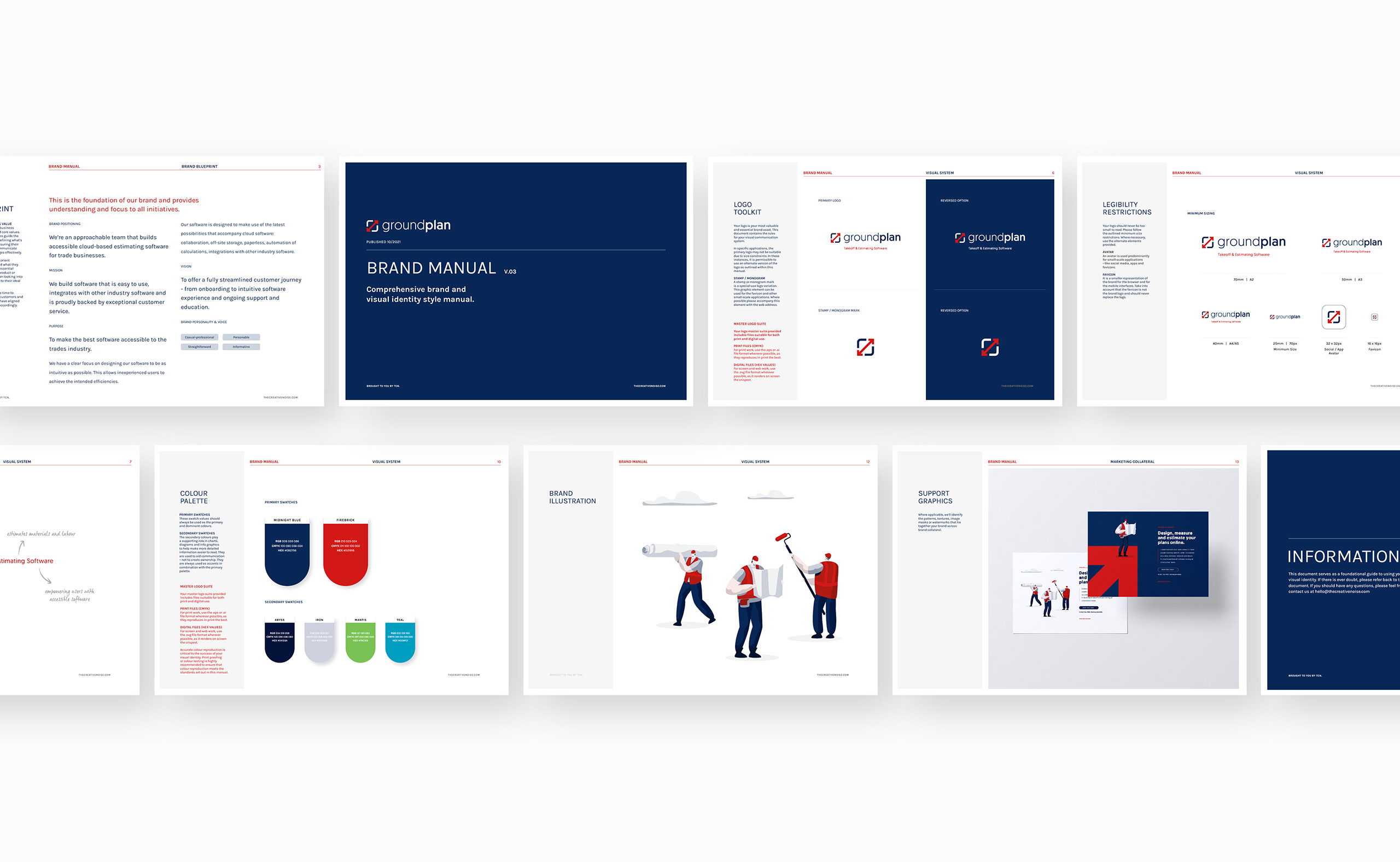 Groundplan | Branding Design Case Study | The Creative Noise