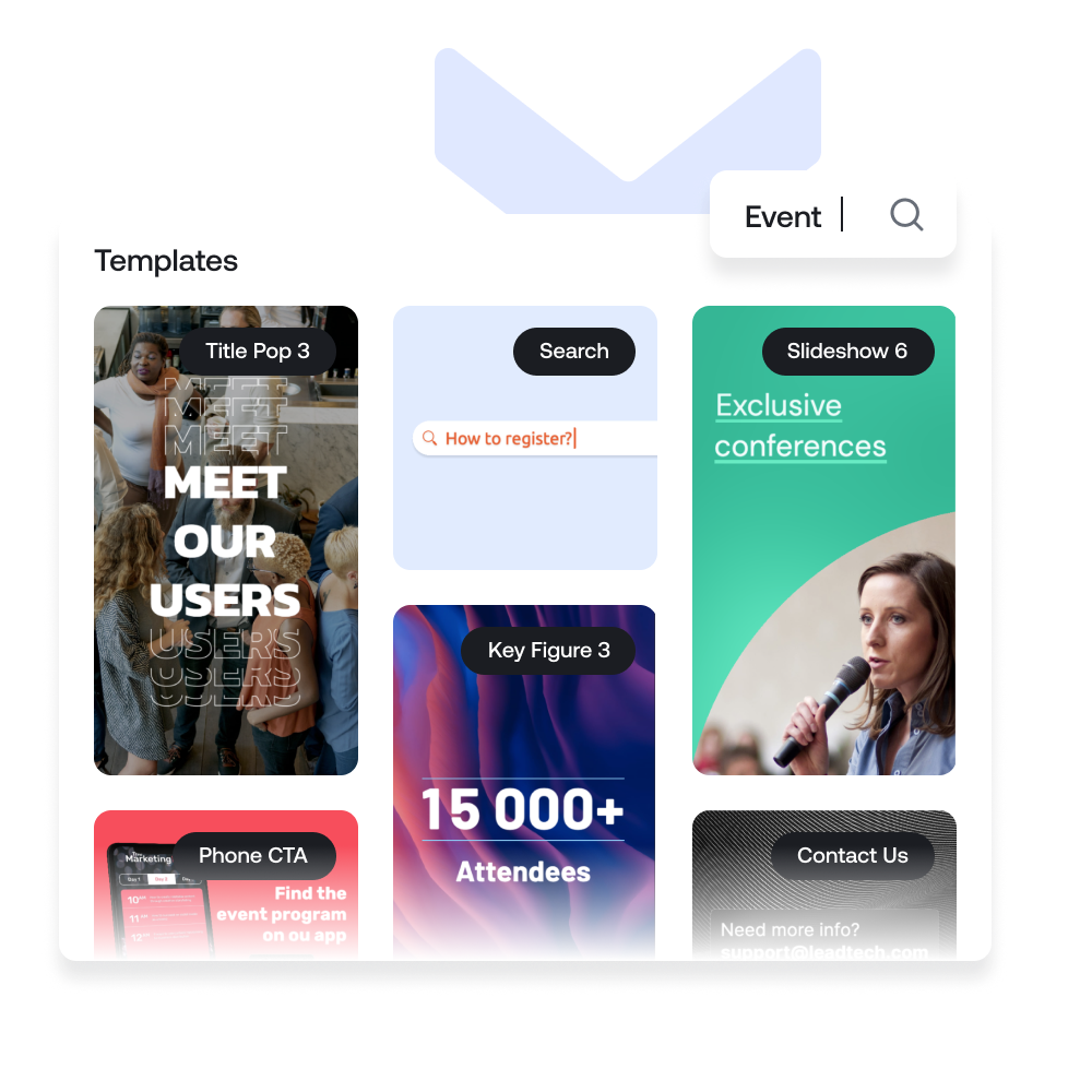 Engaging & Customizable Event Video Templates