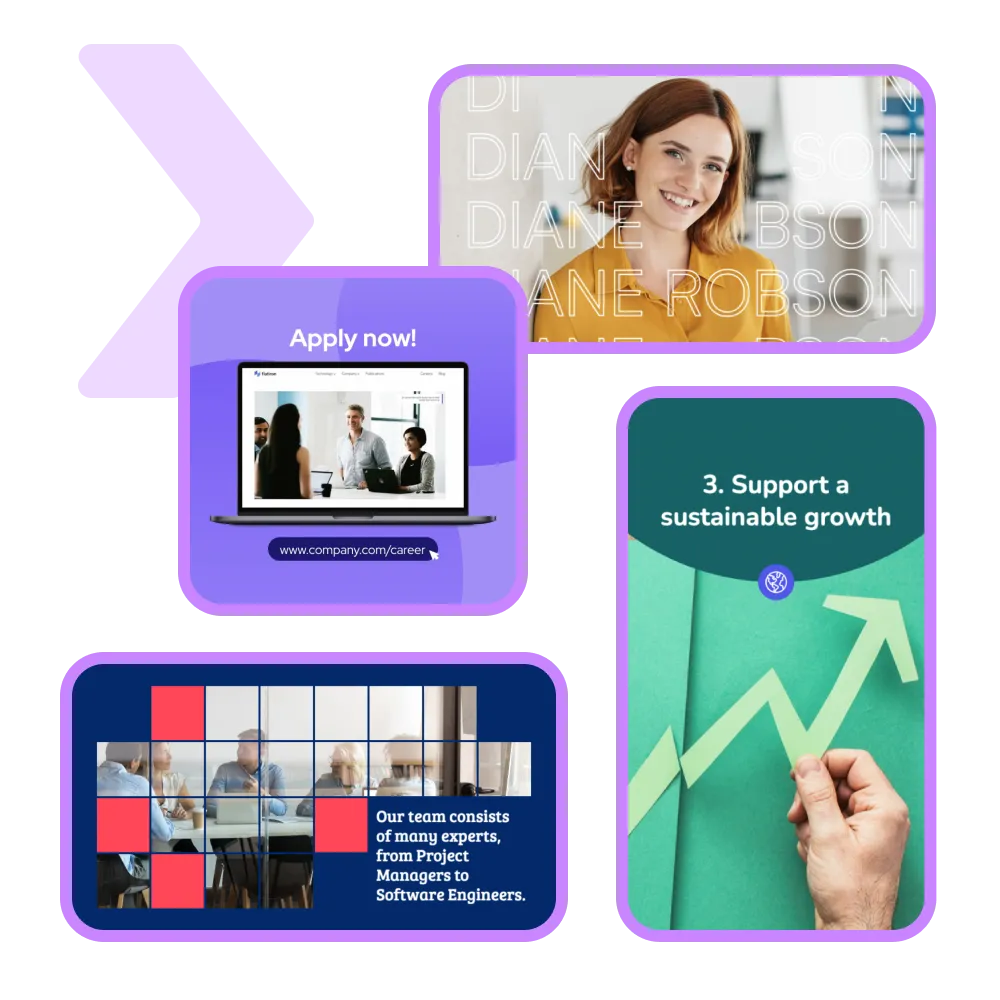 Make your Employer Brand recognizable with video.