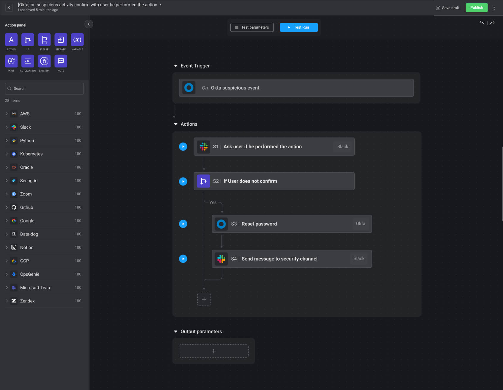 No-Code Automation for SOC & Incident Response