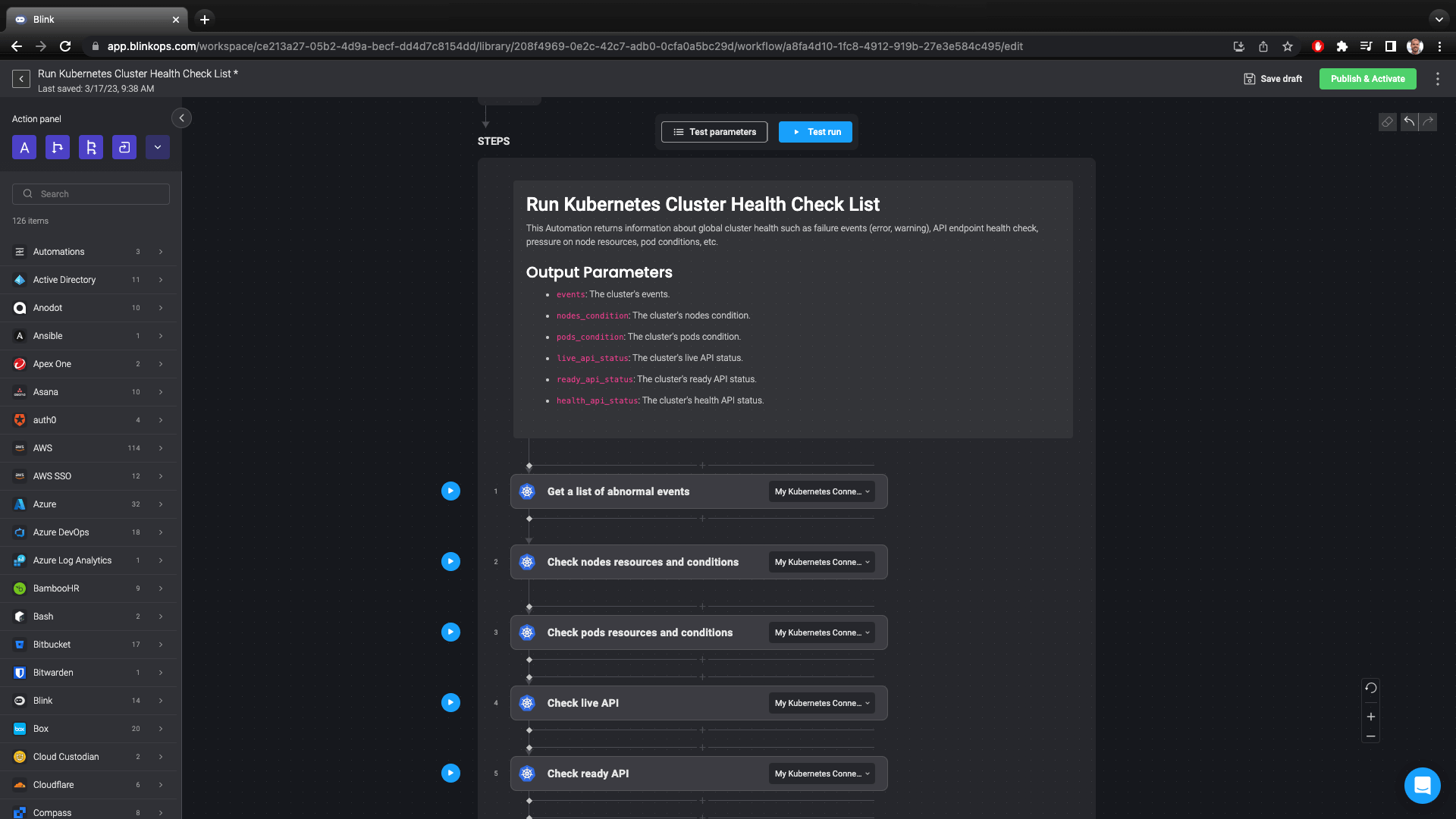 Running Global Health Checks on Your Kubernetes Cluster - Blink