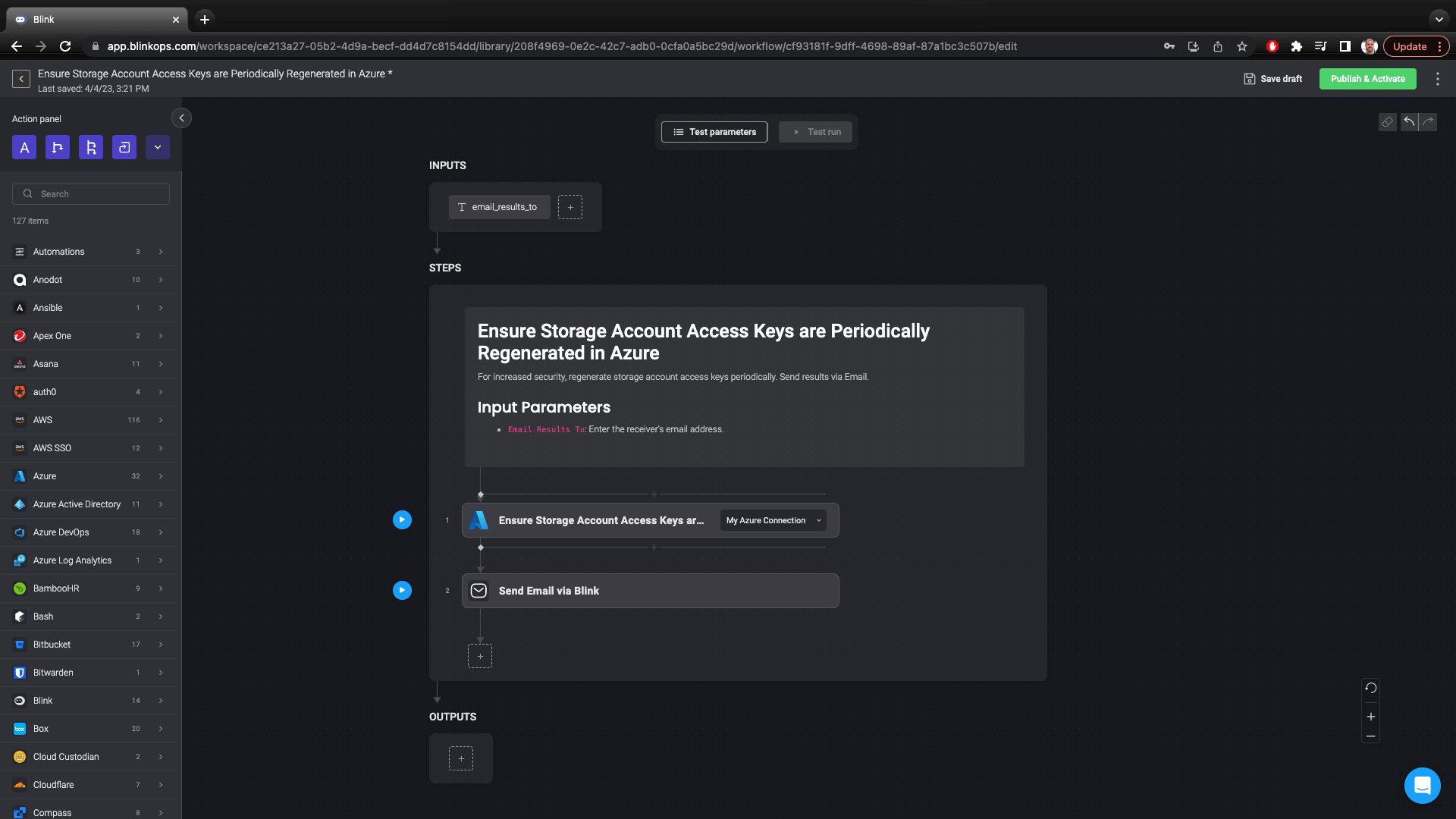 Rotating Access Keys for Your Azure Storage Account - Blink