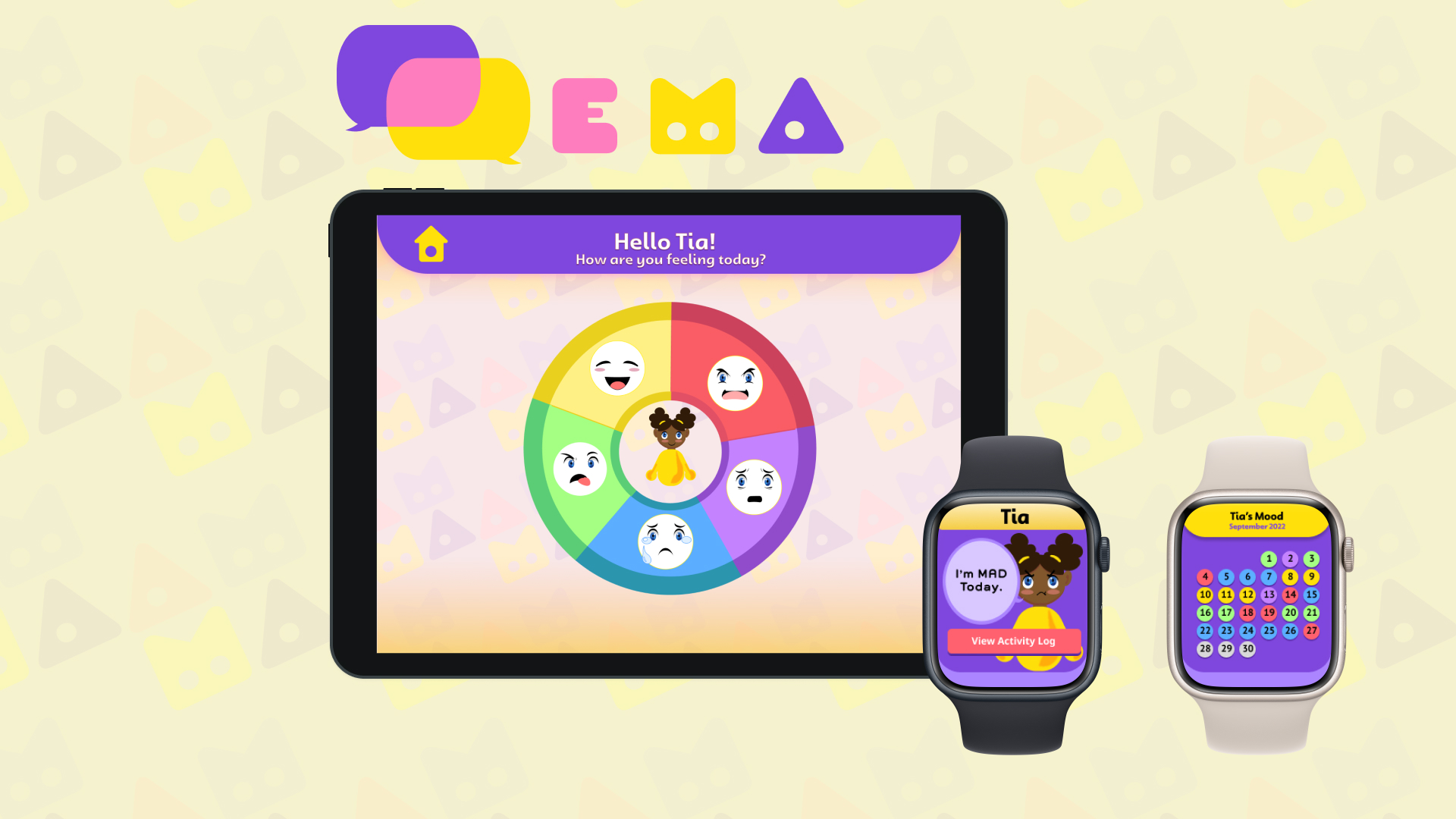 E.M.A Mobile App-UX/UI Design- by Janisha Ocana