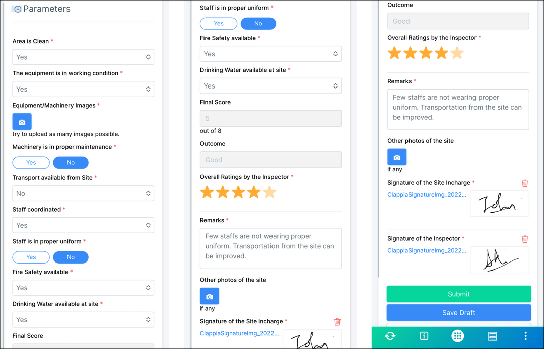Google Forms Alternative with GPS Location - Clappia