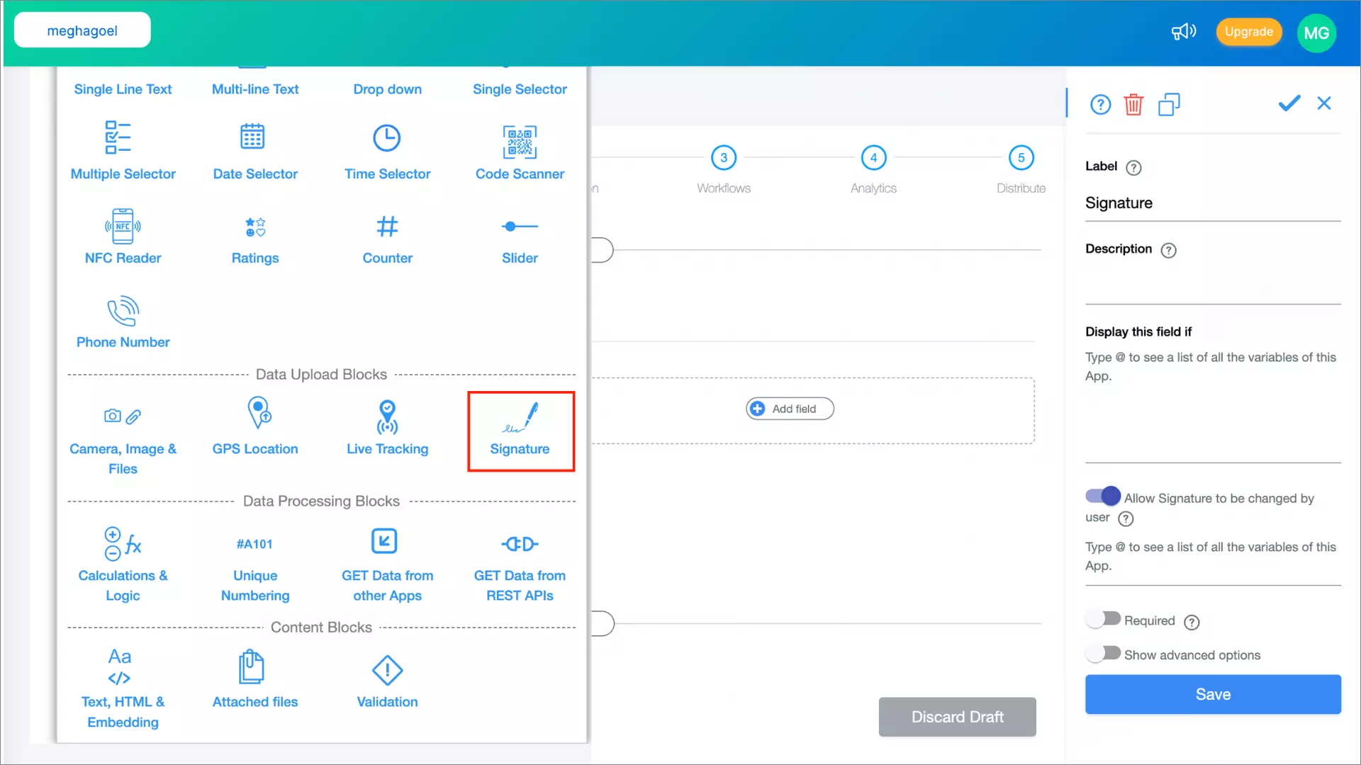 Google Forms with Signature Alternative