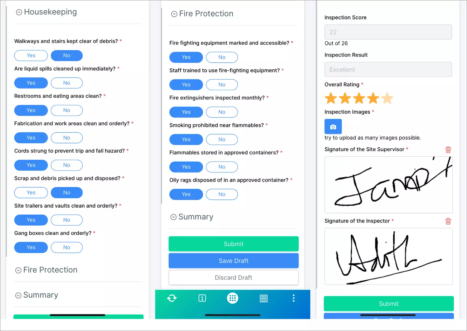 Google Forms with Signature Alternative