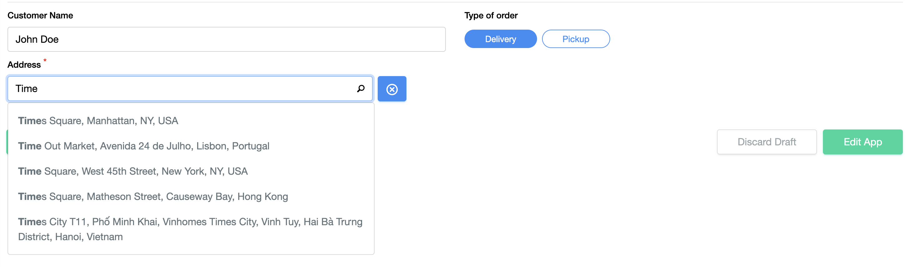 Address Block (Beta Release) | Clappia