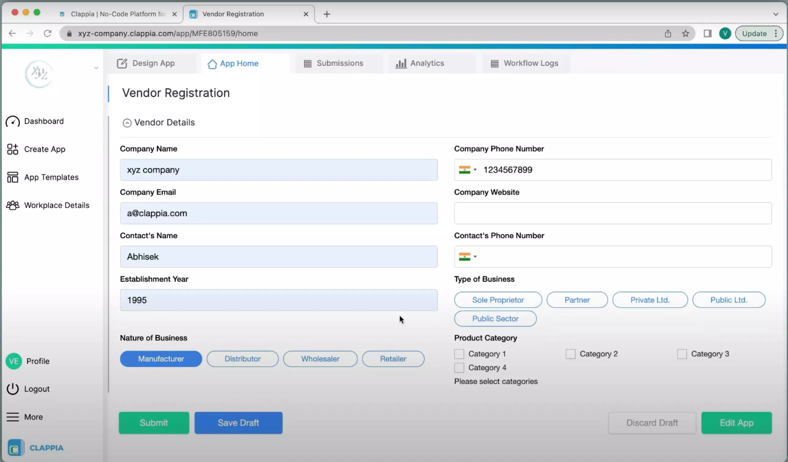 Data Selection with Multiple Selector Block | Clappia Data Selection with Multiple Selector Block | Clappia