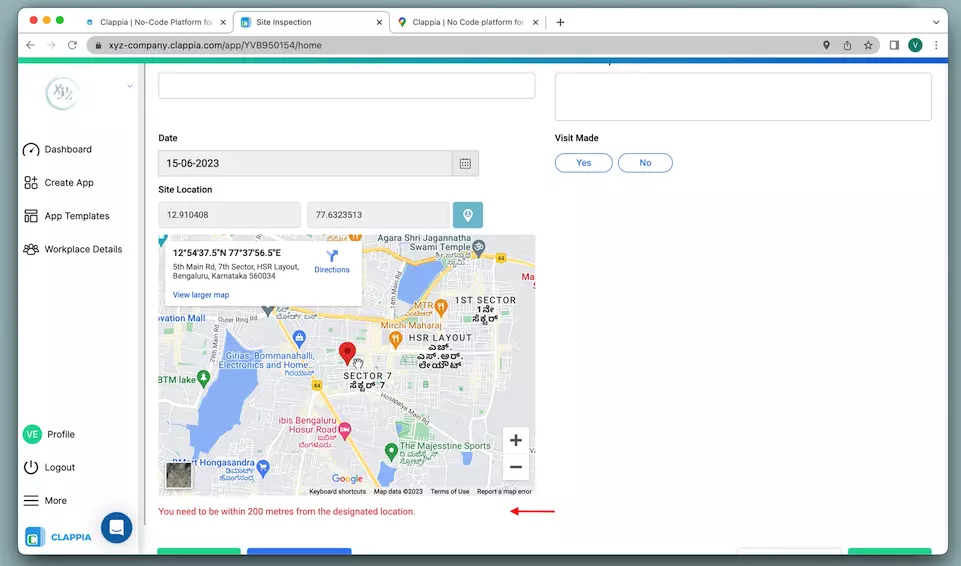 Geofencing: Optimizing Field Operations | Clappia