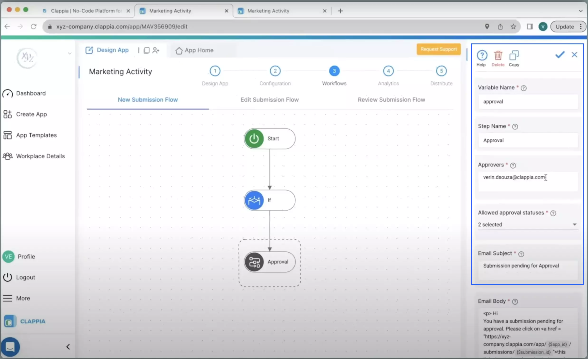 Enhance Workflow with Status Review Feature | Clappia