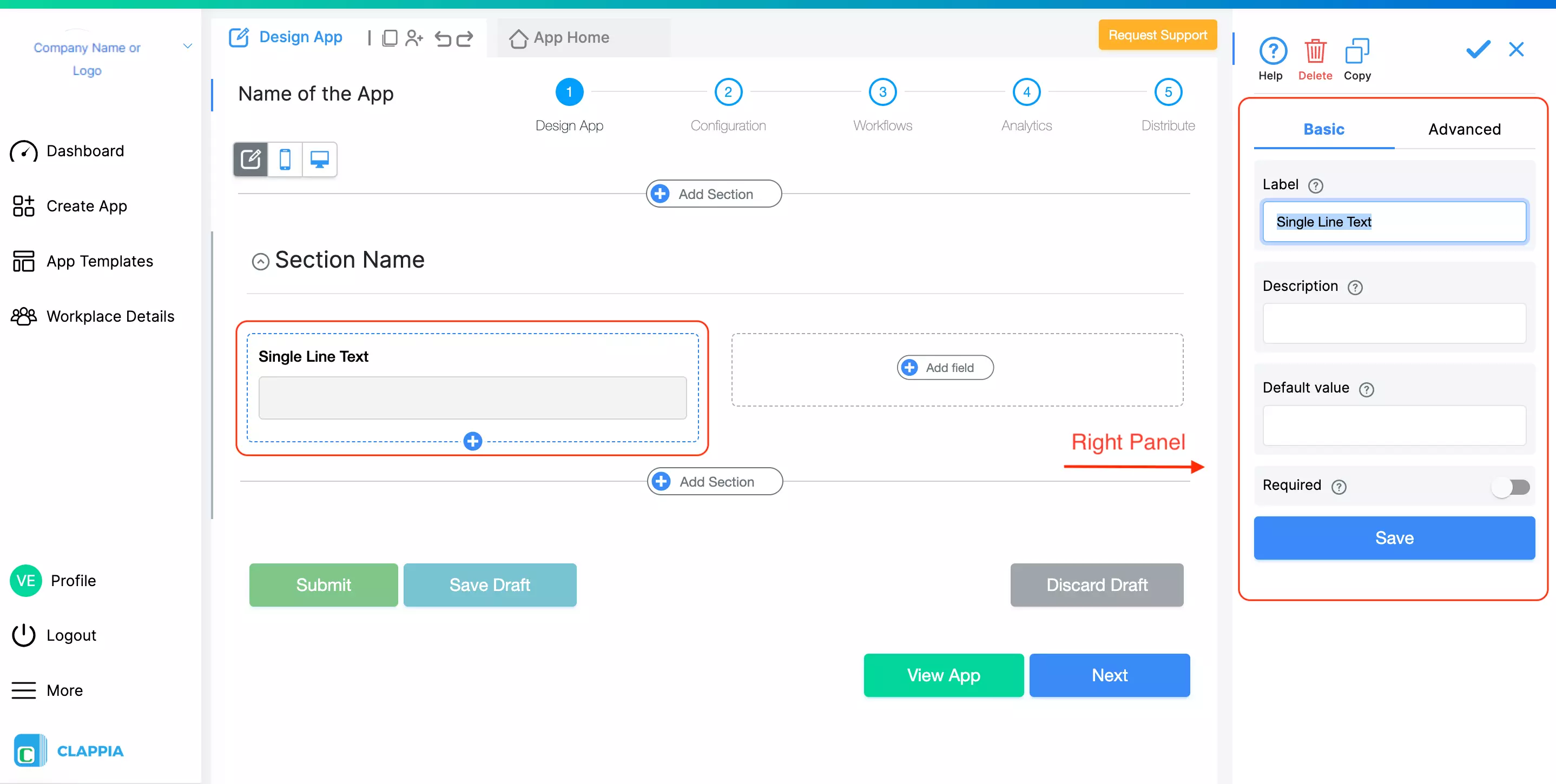 Single Line Text | Clappia