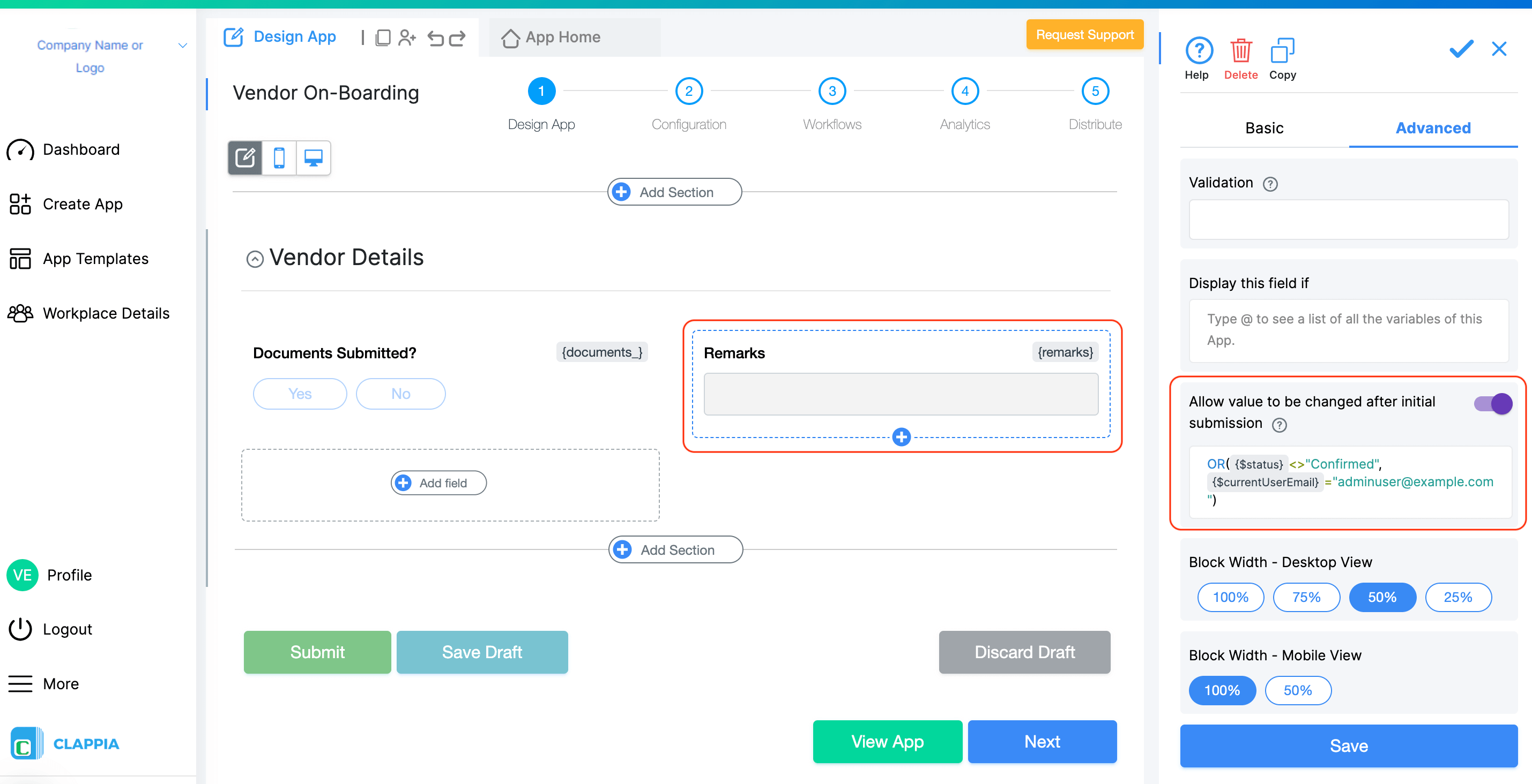 Single Line Text | Clappia