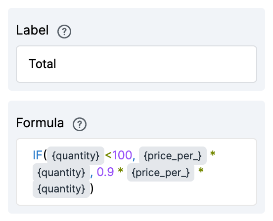 Formula Block | Clappia