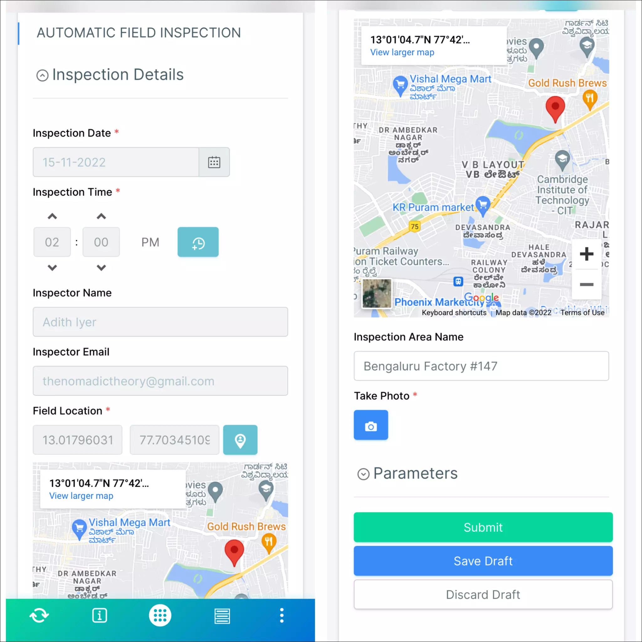 Microsoft Form Alternative with GPS Location - Clappia
