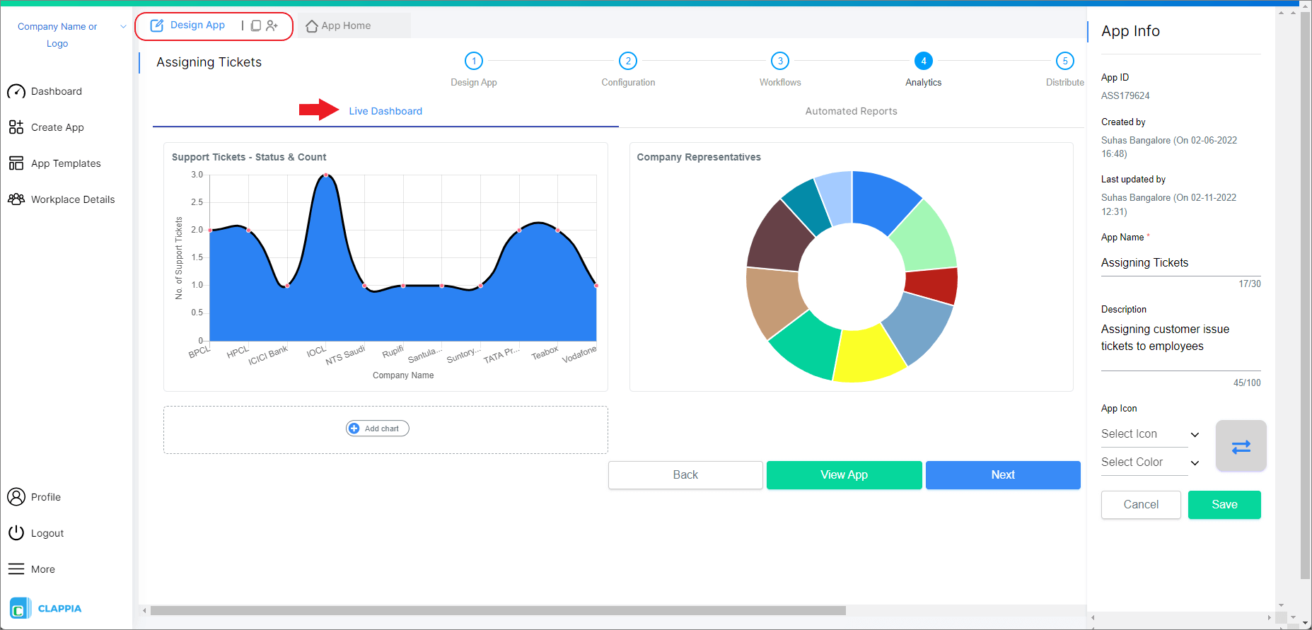 Analytics: Automated Reports | Clappia