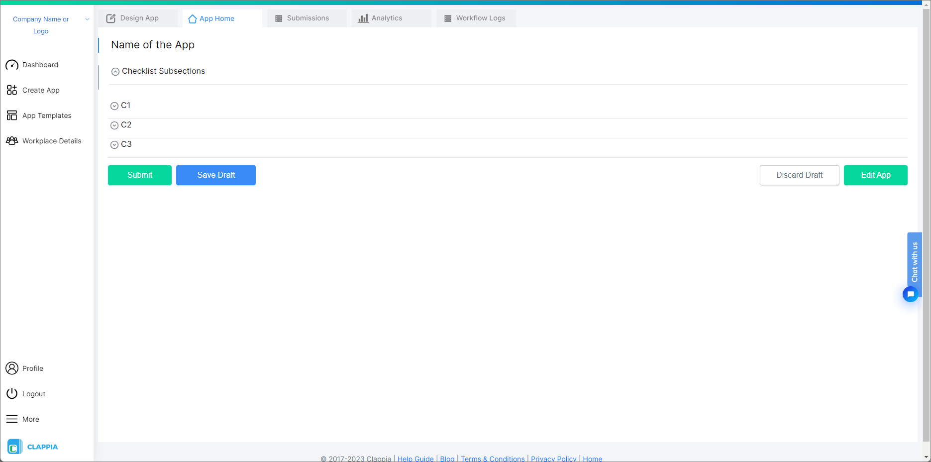 Sections - Basic, Conditional, Copyable | Clappia