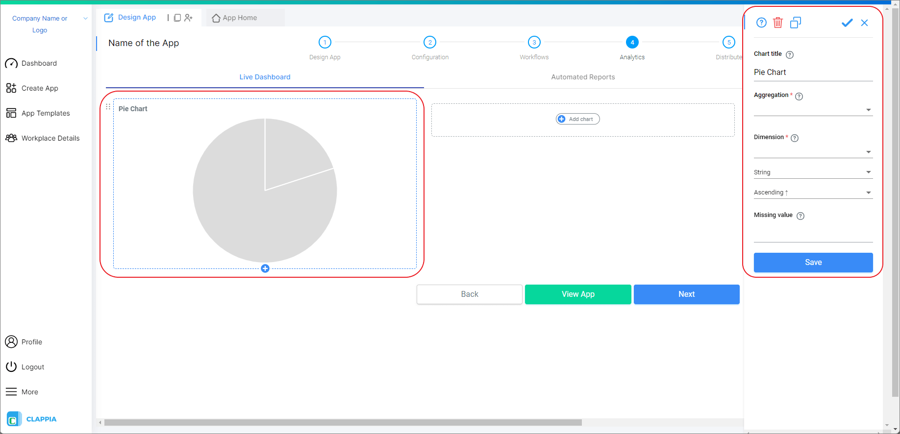 Analytics: Pie Chart | Clappia