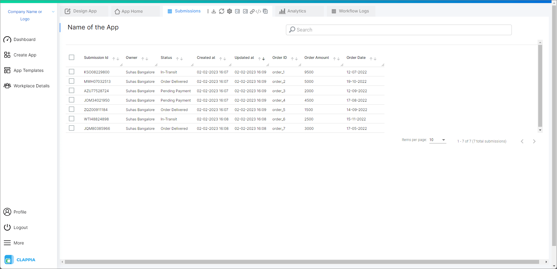 Analytics: Pie Chart | Clappia