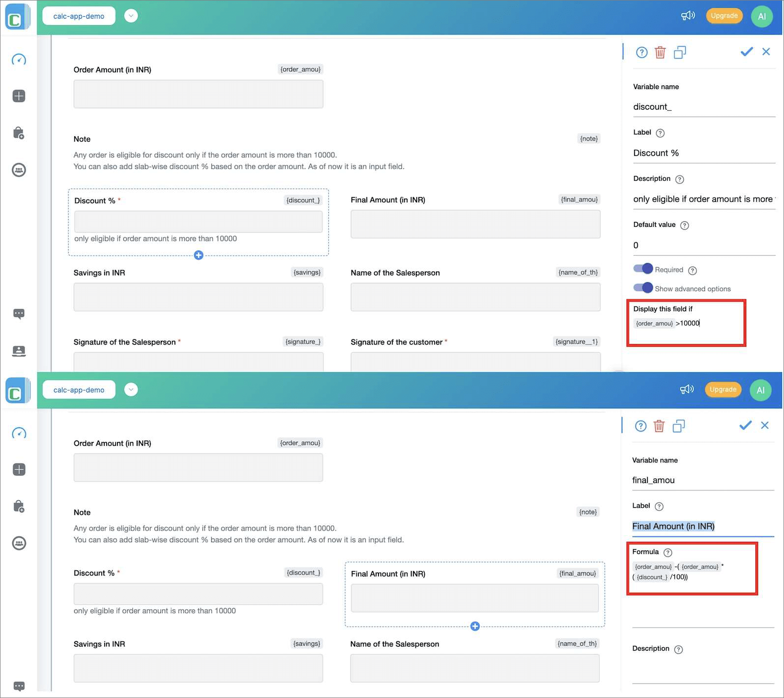 Microsoft Forms with Calculator Alternative | Clappia