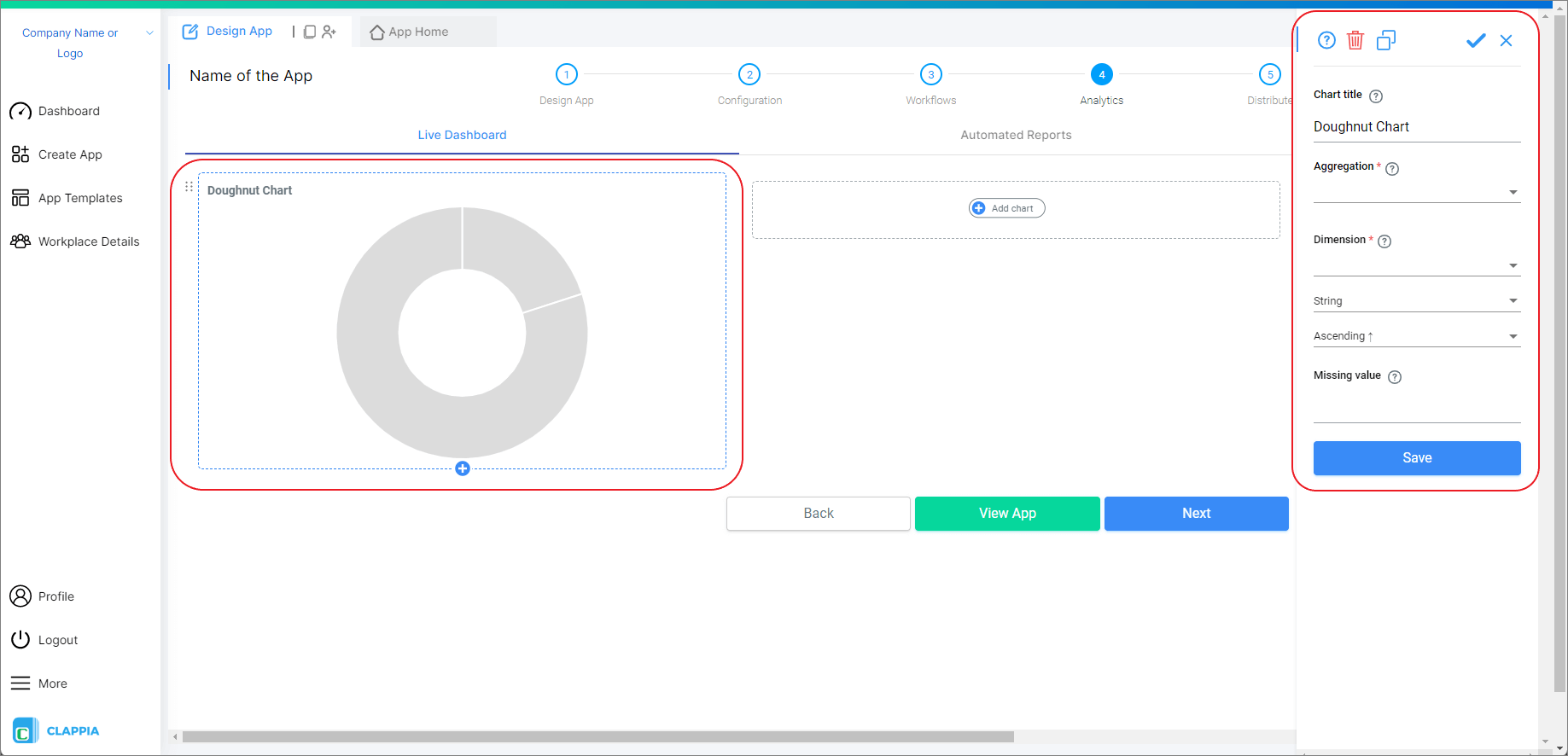 Analytics: Doughnut Chart | Clappia