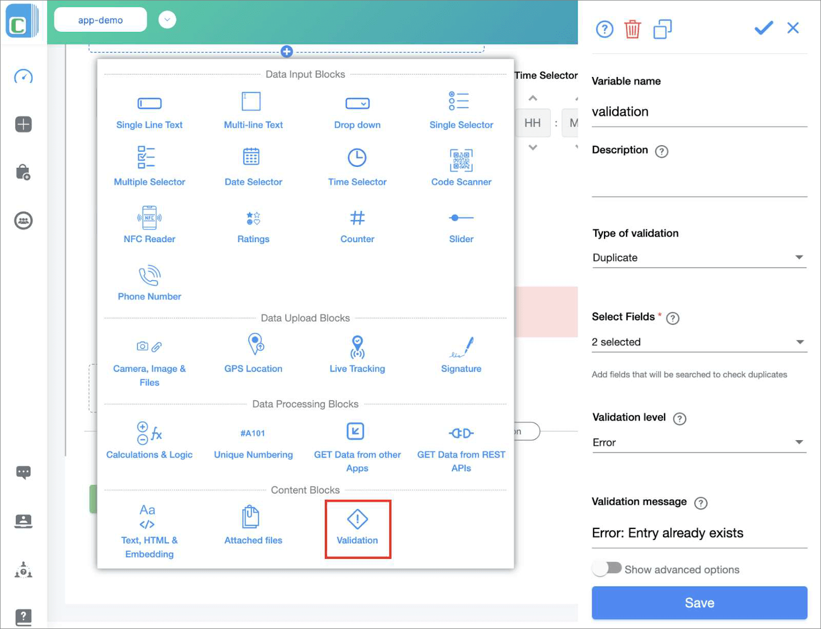 Microsoft Forms Alternative with Duplicate Checker - Clappia