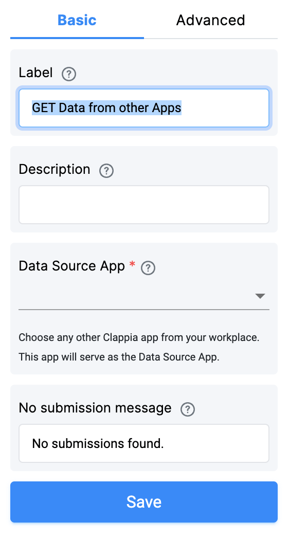 Get Data from Other App | Clappia